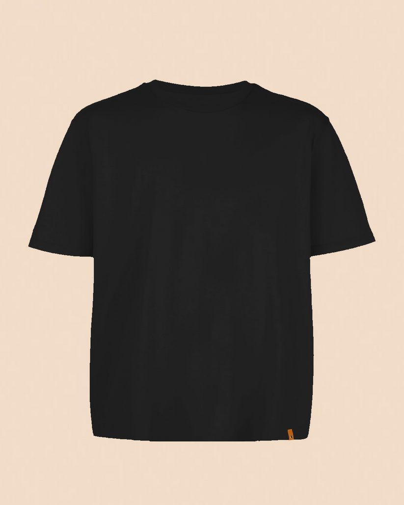 Boxy Tee, Black – Muralgarra Australia